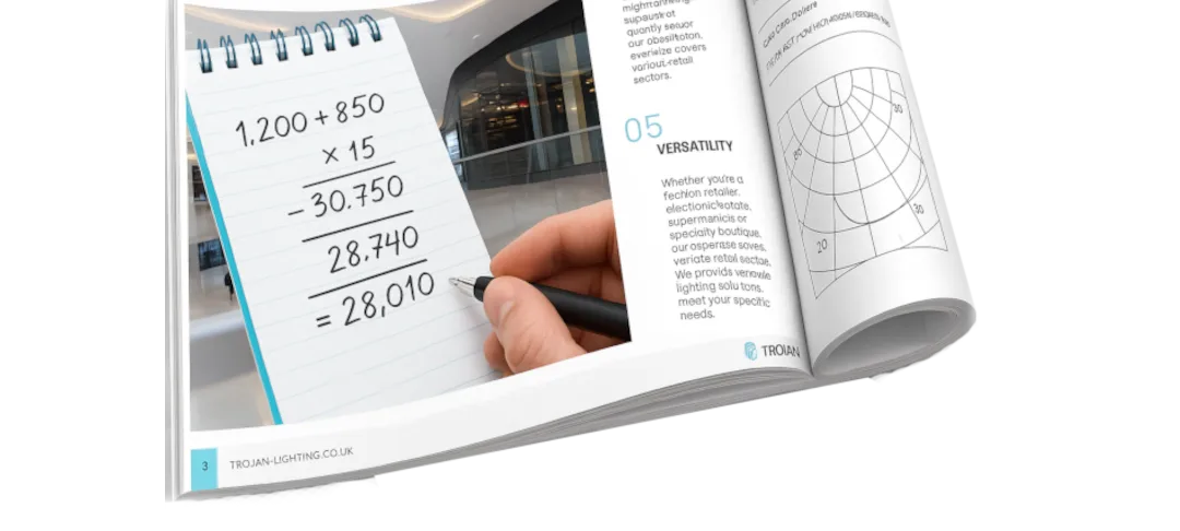 Return on Investment Modelling from Trojan Lighting
